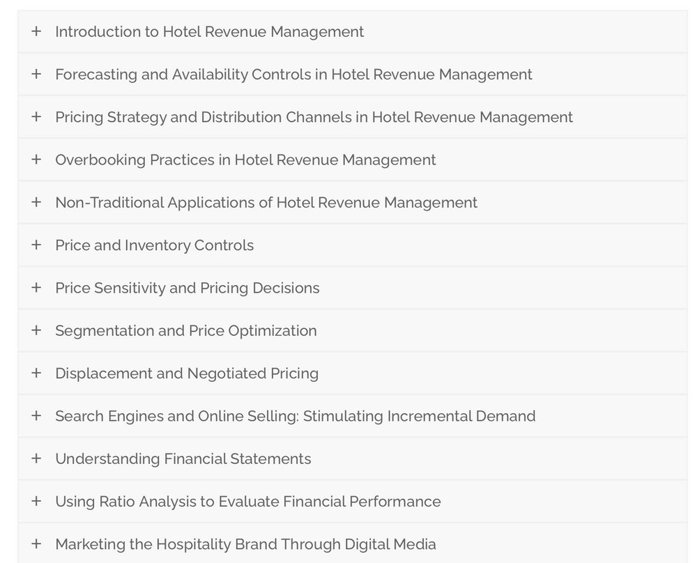 Best hotel revenue management courses and certificate programs (2021)