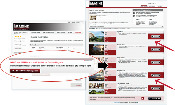 NOR1 - data-driven upsell platform for the hotels
